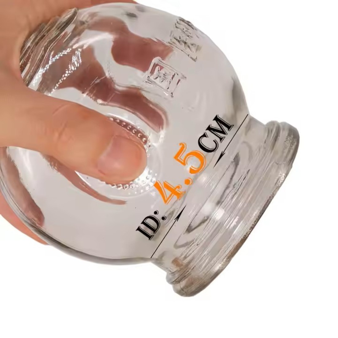 Glass Fire Cup with Handle – 82 mm Height, 75 mm Ø | Professional ...