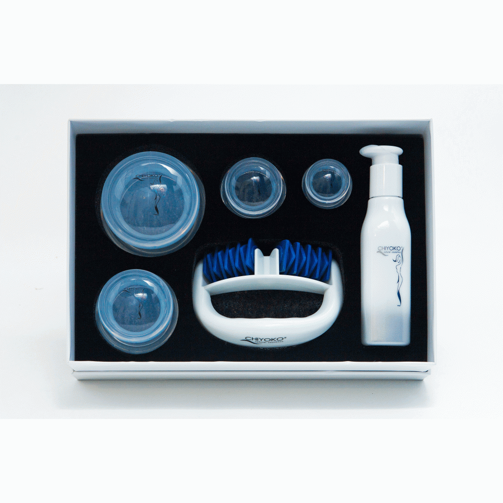 Luxury Silicone Cupping Set with Massage Roller & Oil – Professional ...